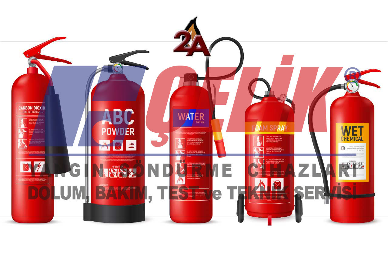 Yangın Tüpü Ara Dolumu - Çelik Yangın Söndürme